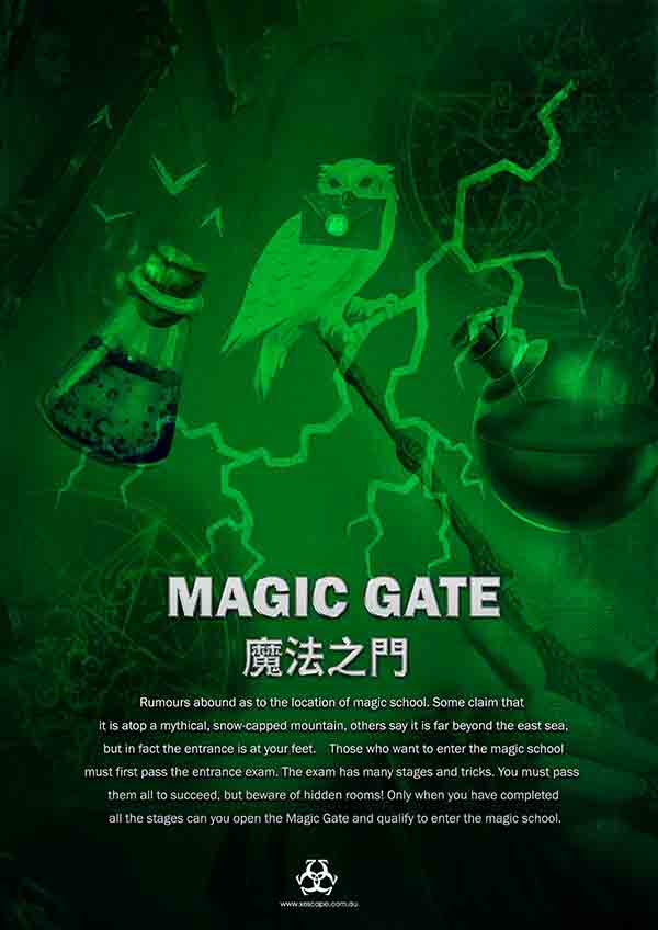 Magic Gate Escape Room | Omescape Melbourne Escape Room