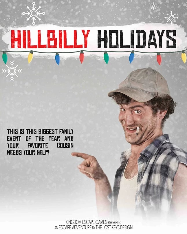 Hillbilly Holiday Escape Room | Kingdom Escape Games