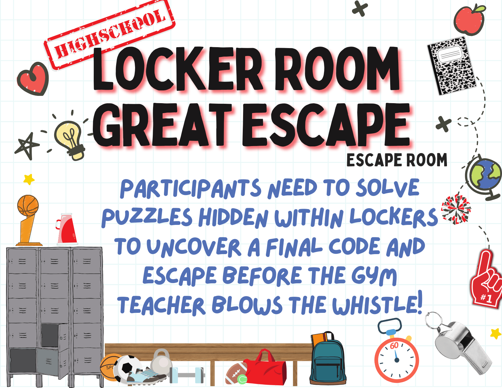 The Locker Room Escape Room | Humboldt's Hometown Store