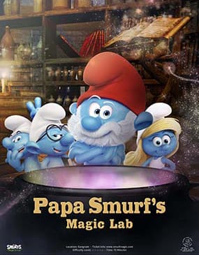 Papa Smurf’s Magic Lab Escape Room | Smurf Magic Forest