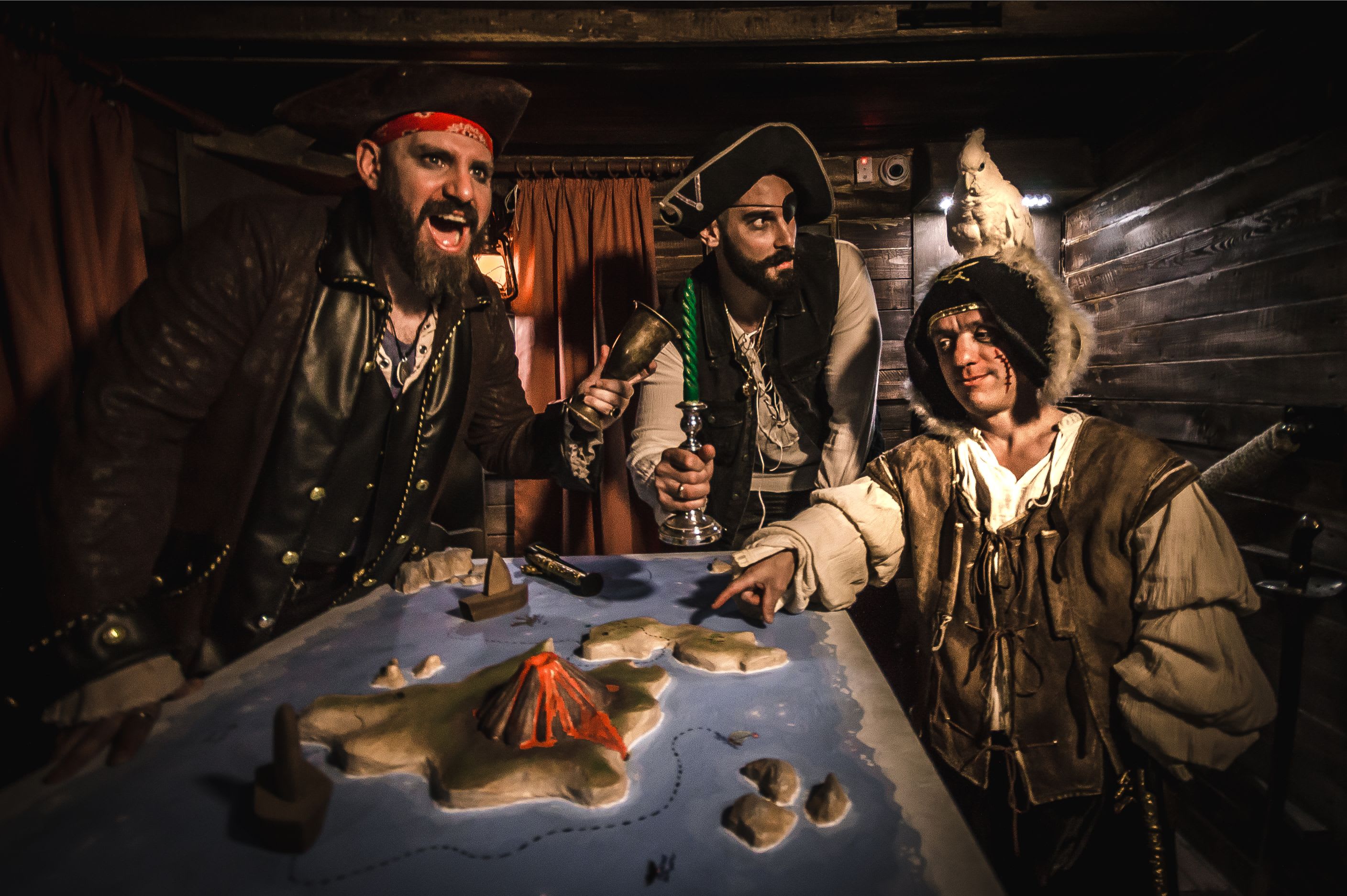 Kalozhajo [Pirate Ship] Escape Room | AROOM Budapest