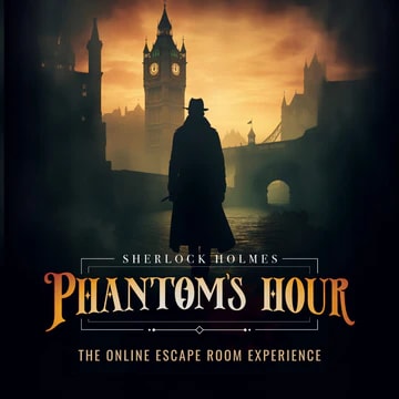 Sherlock Holmes - Phantom's Hour Escape Room | Wolf Escape Games-Online