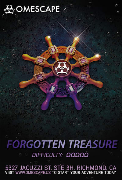 Forgotten Treasure Escape Room | Omescape - Richmond