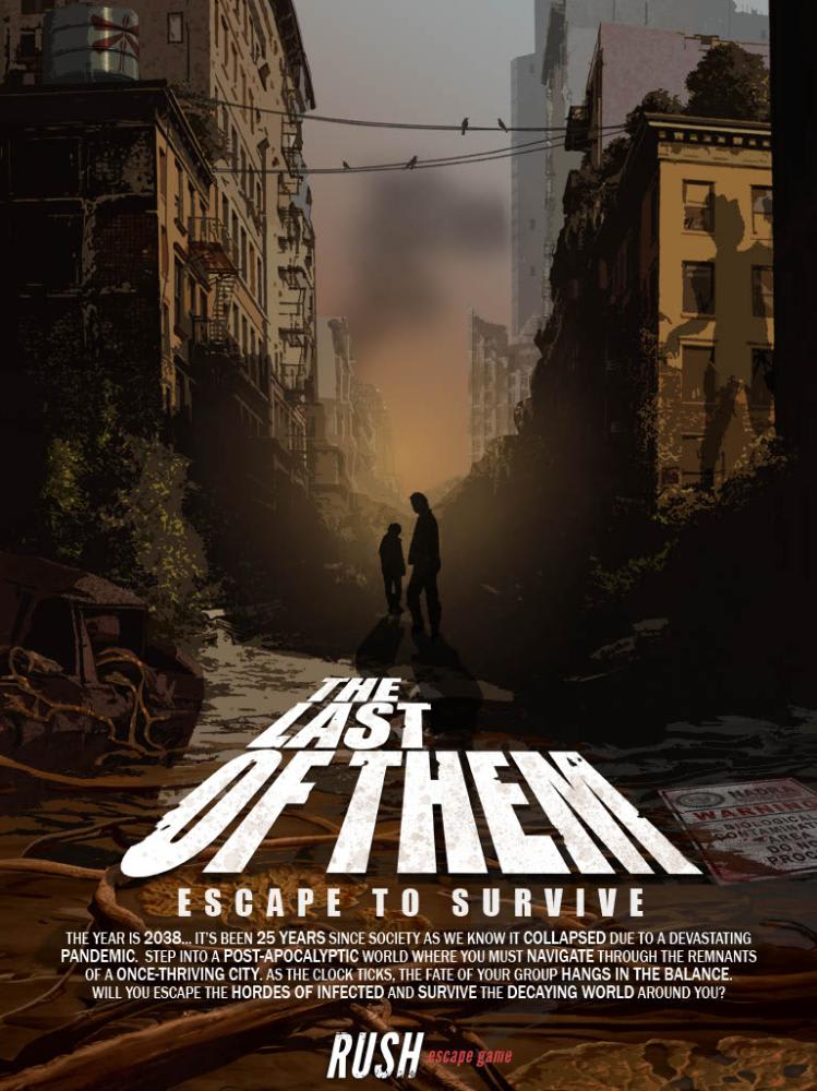 The Last Of Them Escape Room | Rush Escape Game - St Kilda