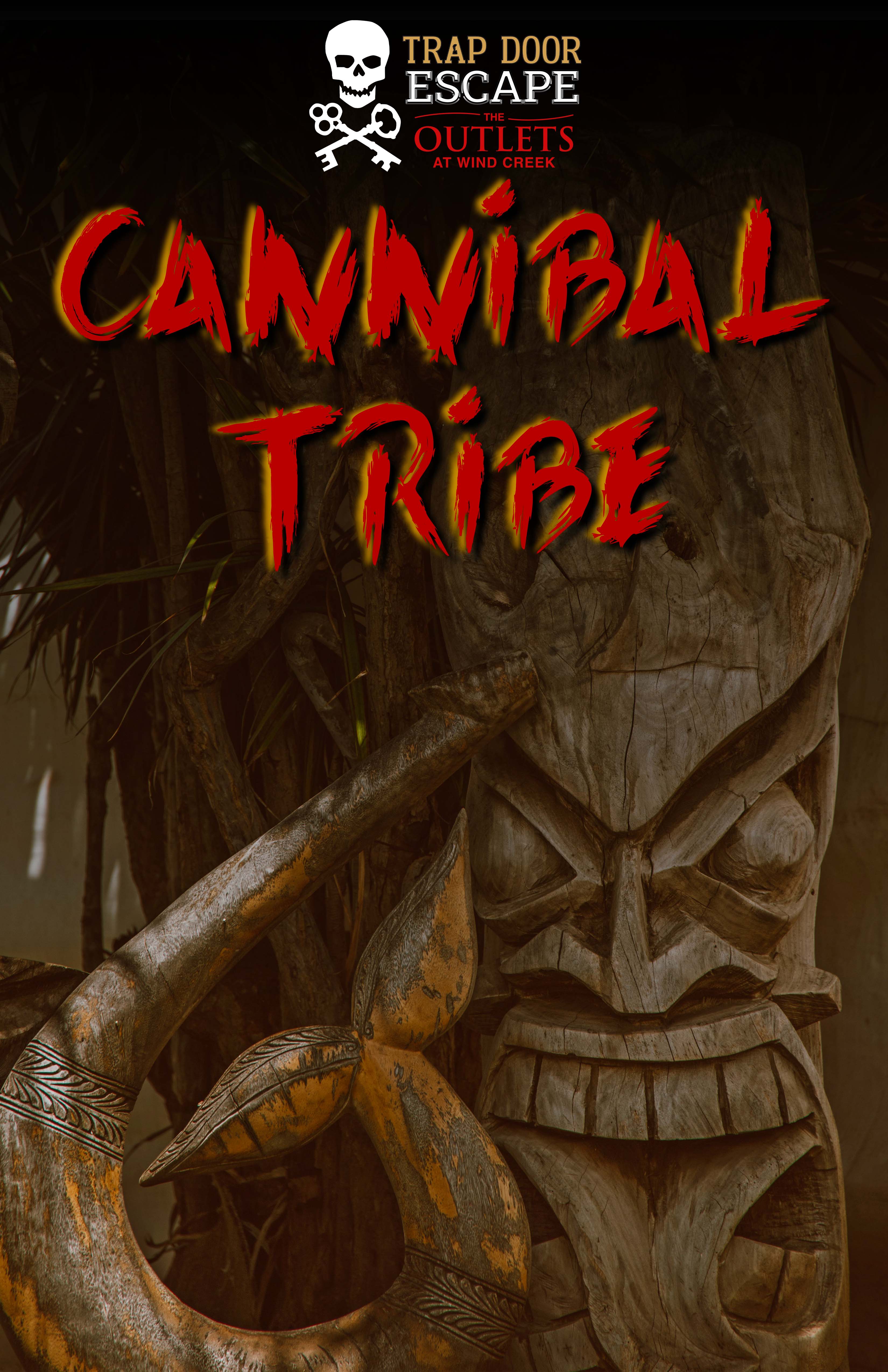 Cannibal Tribe: A Cannibal Escape Mission | Trap Door Escape Room ...