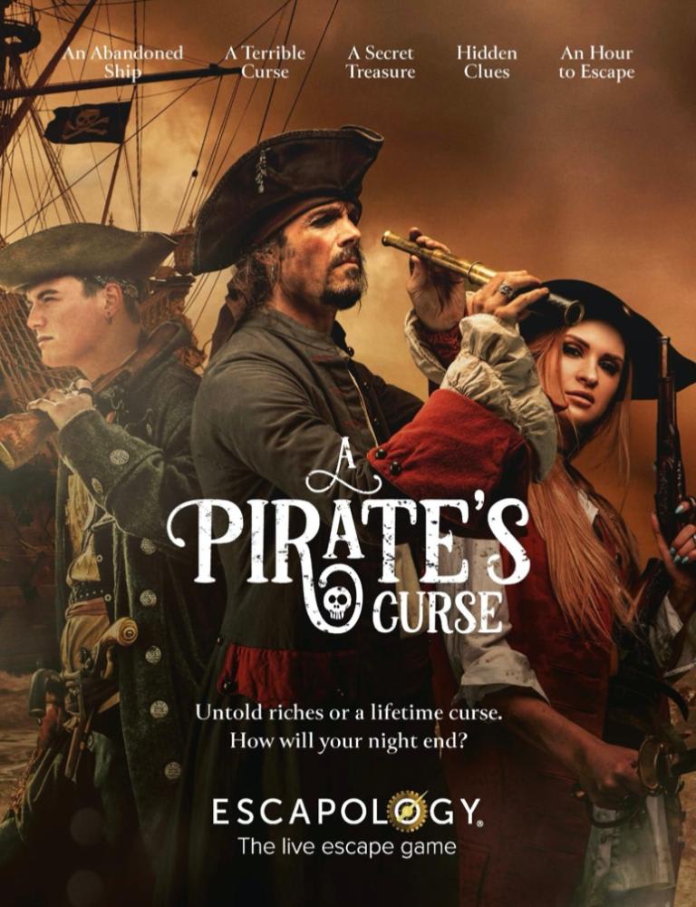 A Pirate's Curse Escape Room | Escapology - Garwood
