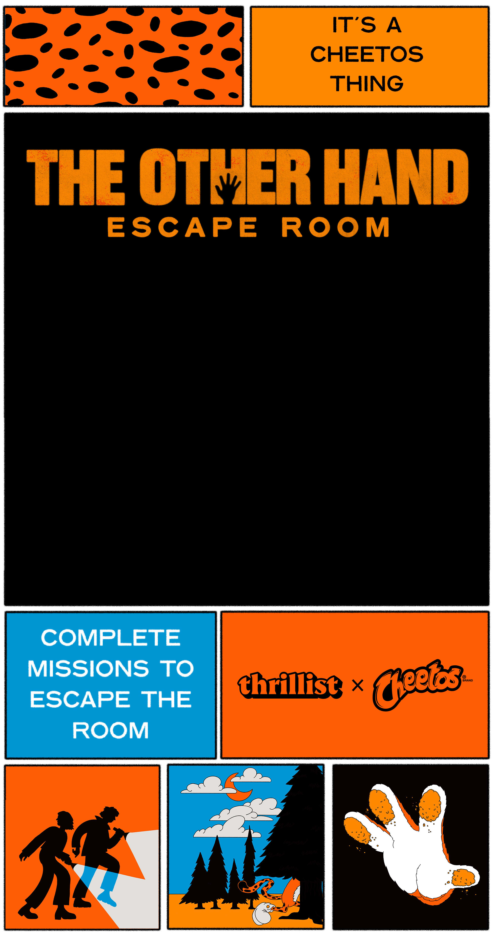Cheetos: The Other Hand Escape Room | Thrillist × Cheetos - Online