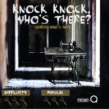Room 2: Knock Knock Who's There Escape Room | Mission-Q Sunway