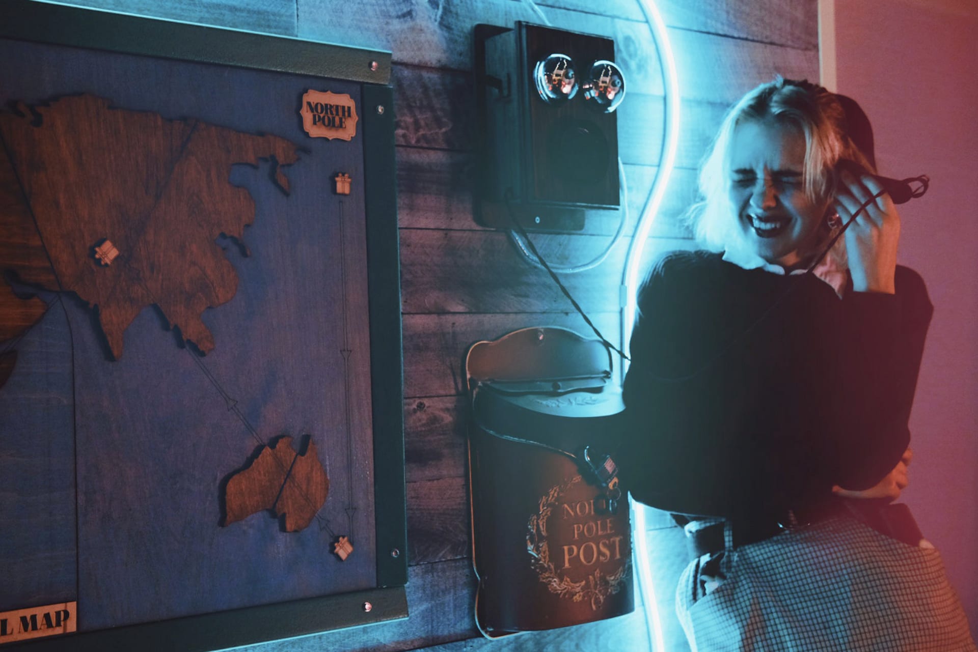 North Pole Command Center Escape Room | Conundroom - Willows BP