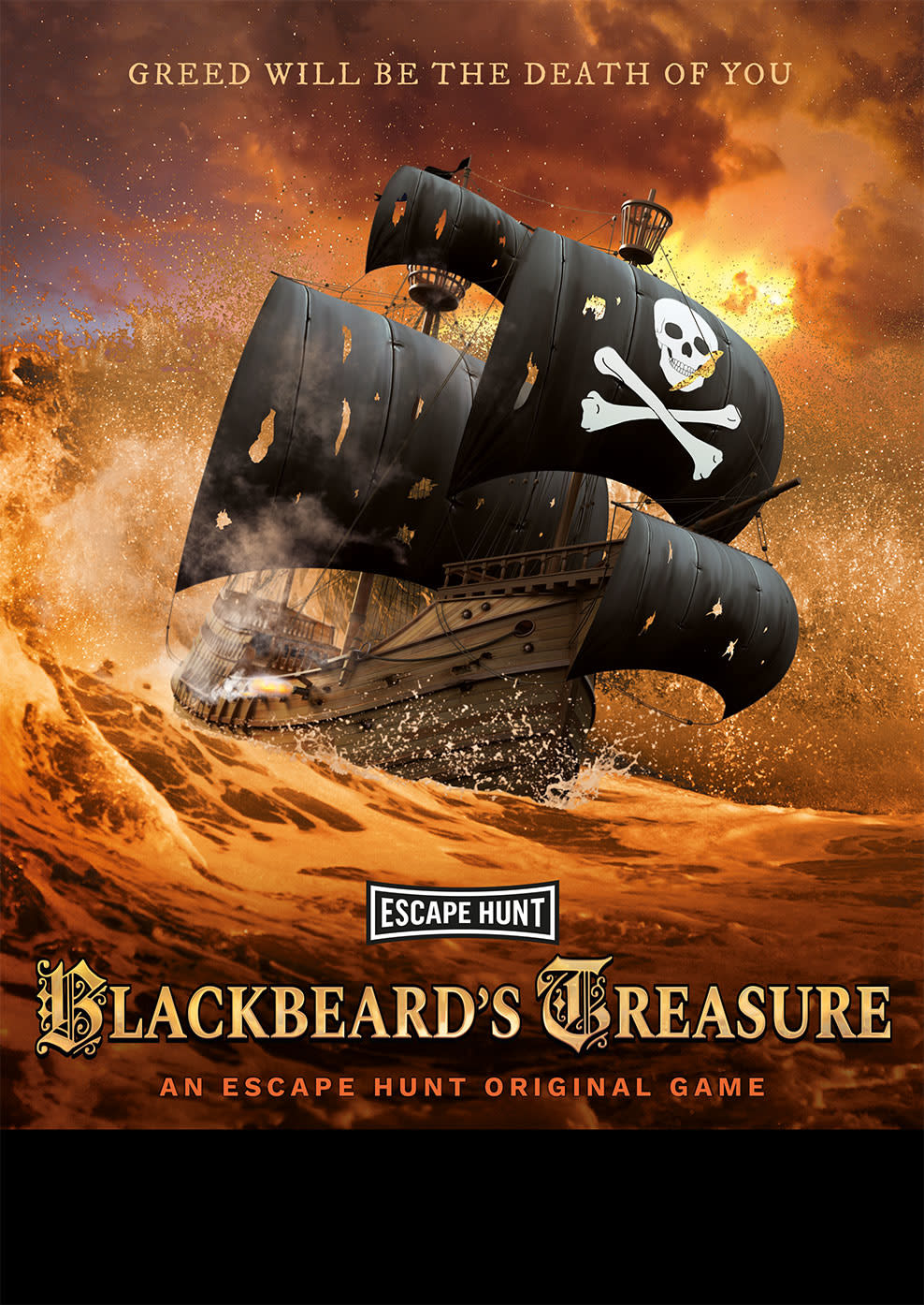Blackbeard's Treasure Escape Room | Escape Hunt - UK Milton Keynes