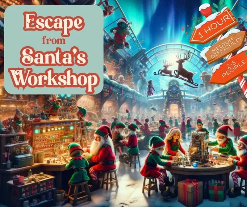 Santa's Workshop Escape Room | Break Free Escape Room
