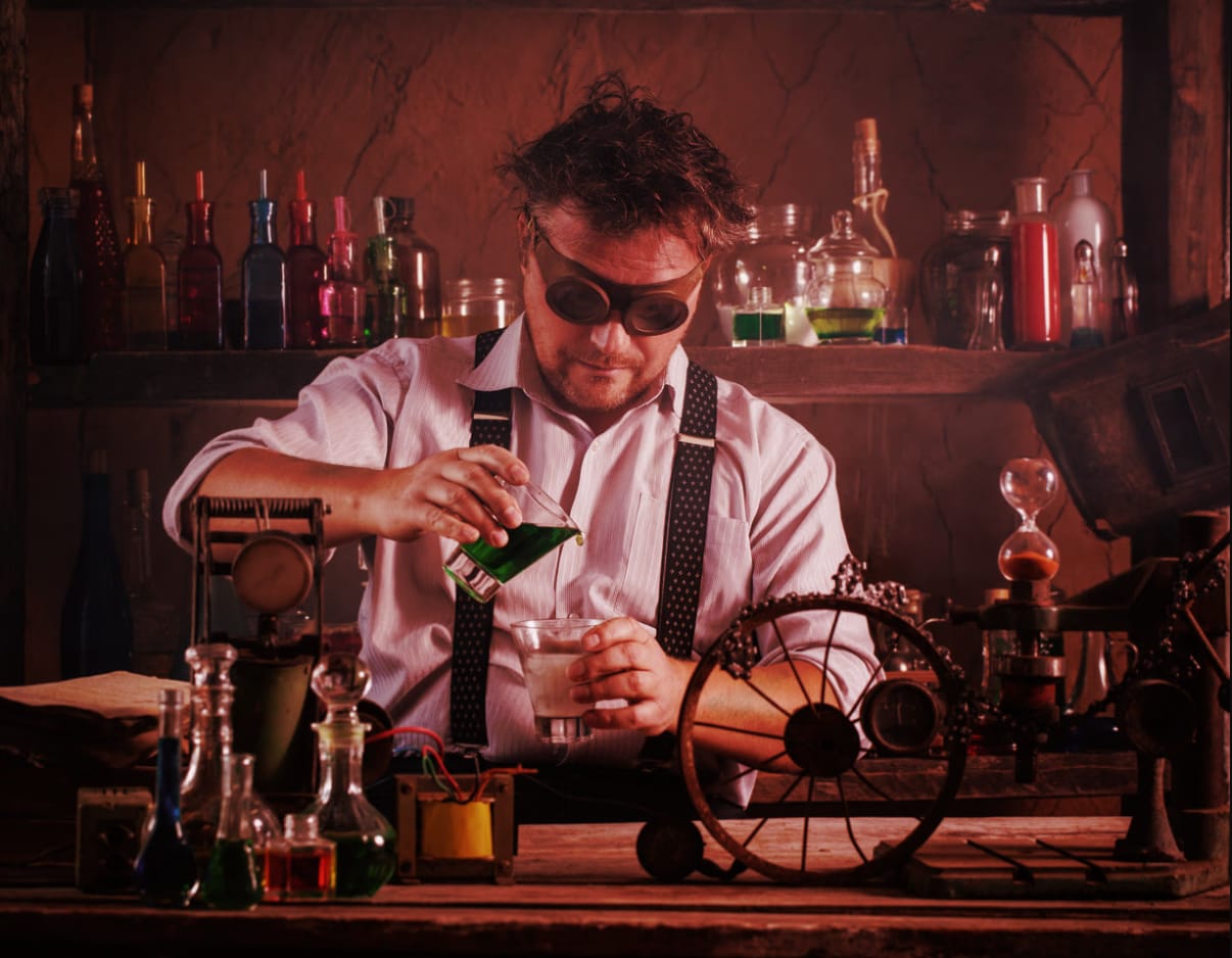 The Scheming Chemist Escape Room | Escape Entertainment - London