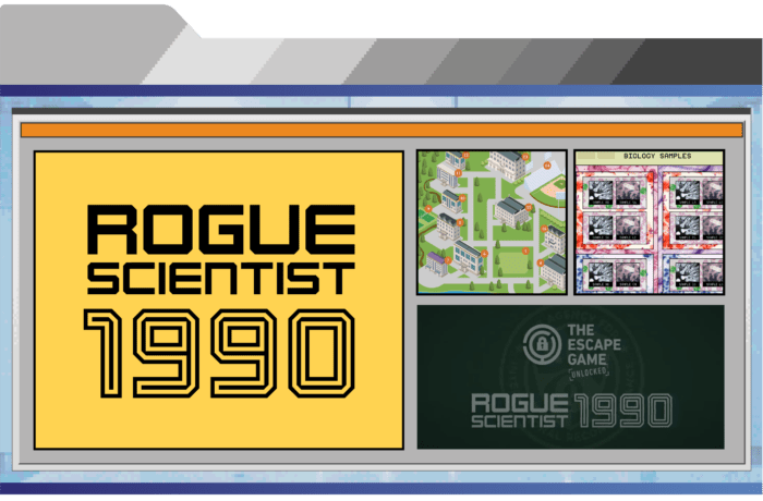 Rogue Scientist 1990 Escape Room | The Escape Game - Online