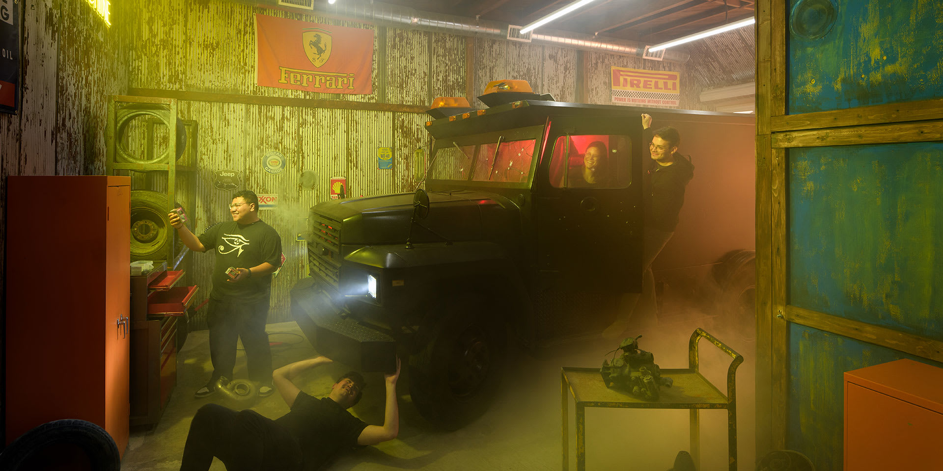 Armored Vehicle Heist Escape Room | The Escape Revolution