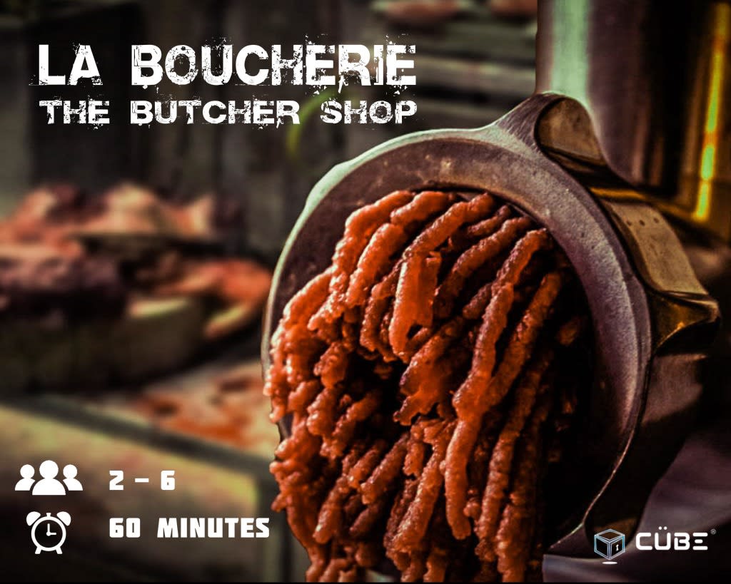 La Boucherie [The Butcher Shop] Escape Room | Cube Jeux d'évasion