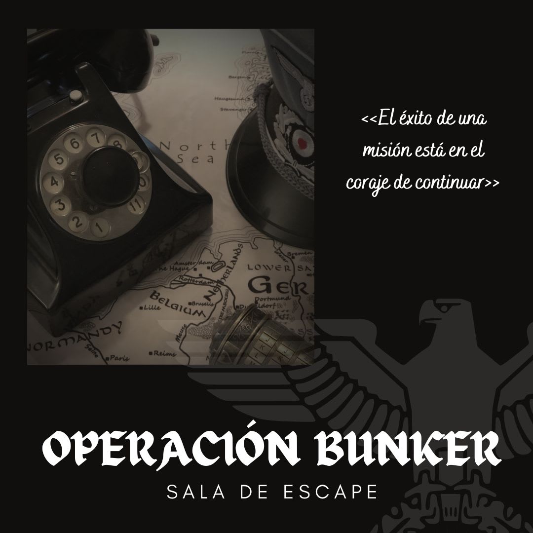Operación Búnker [Bunker Operation] Escape Room | Oclock Escape Room Mérida