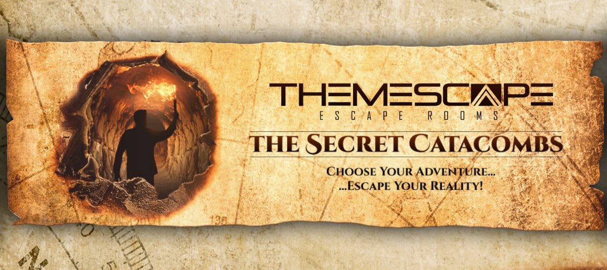 The Secret Catacombs Escape Room | Themescape Escape Rooms