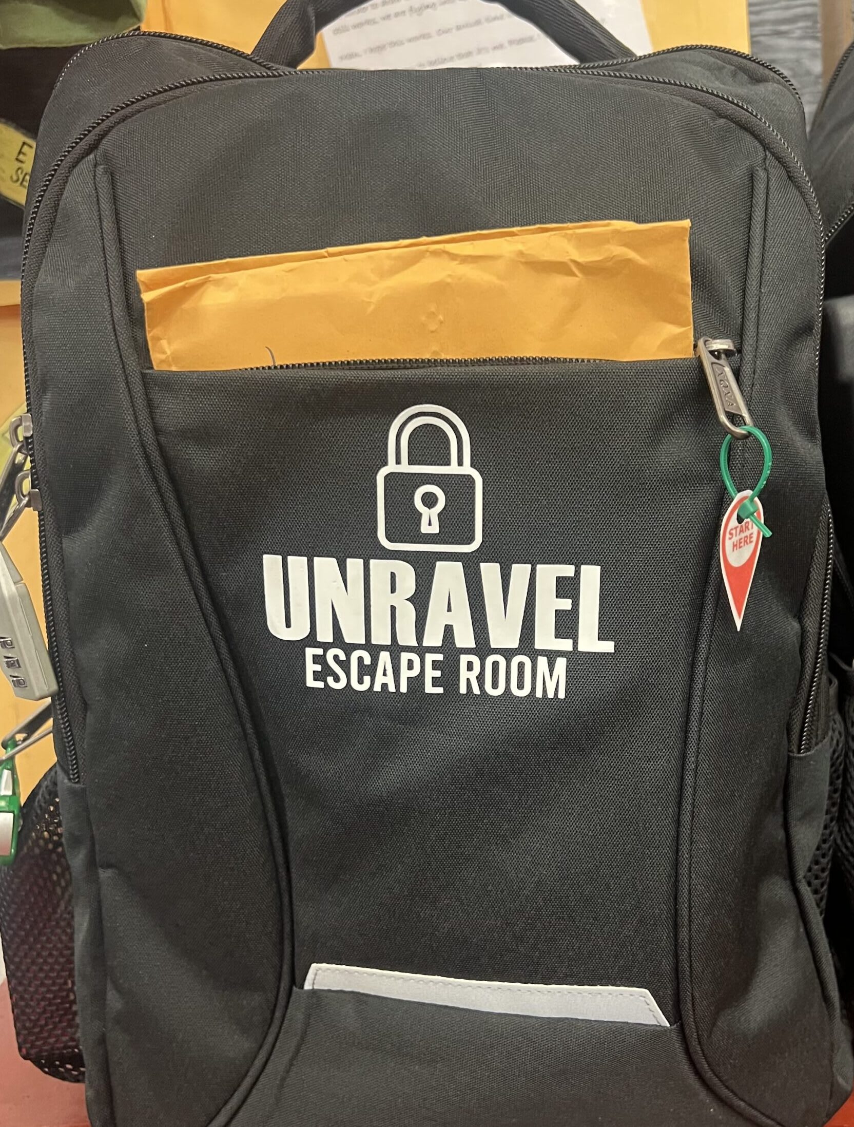 Escape Room Backpacks | Unravel