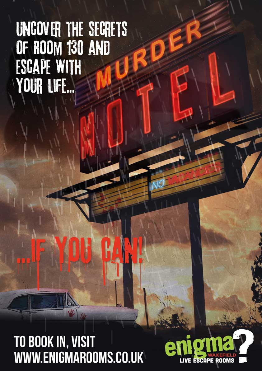 Murder Motel Escape Room | Enigma Live Escape Rooms