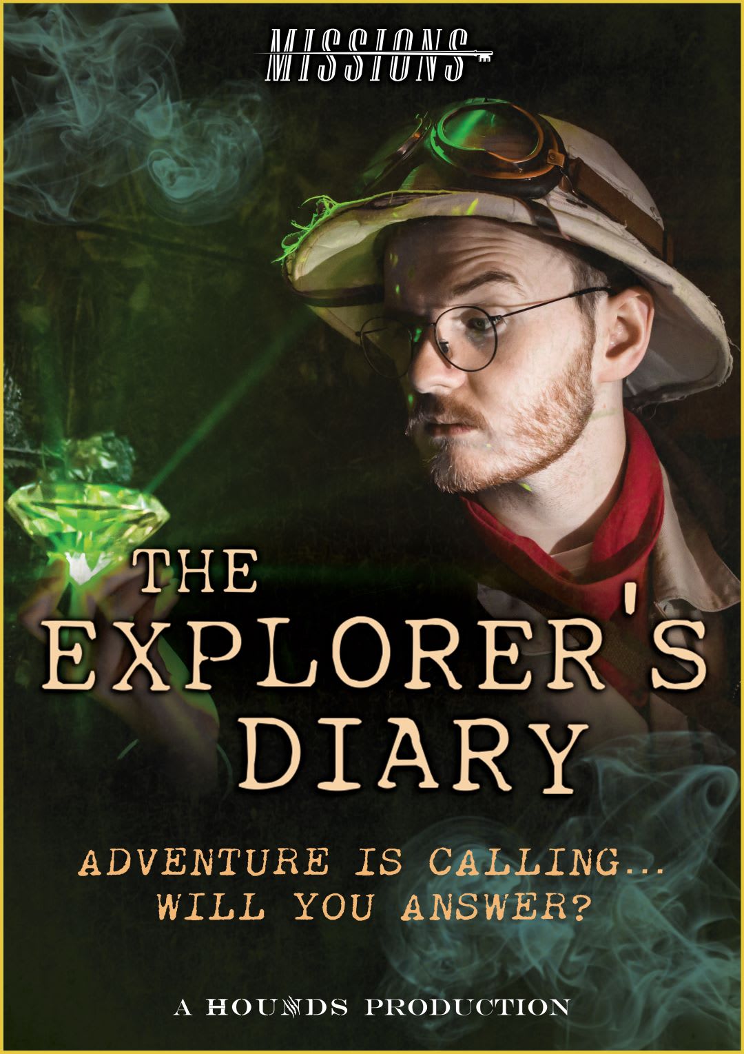 The Explorer's Diary (Mission) Escape Room | Hounds - Immersive Experiences