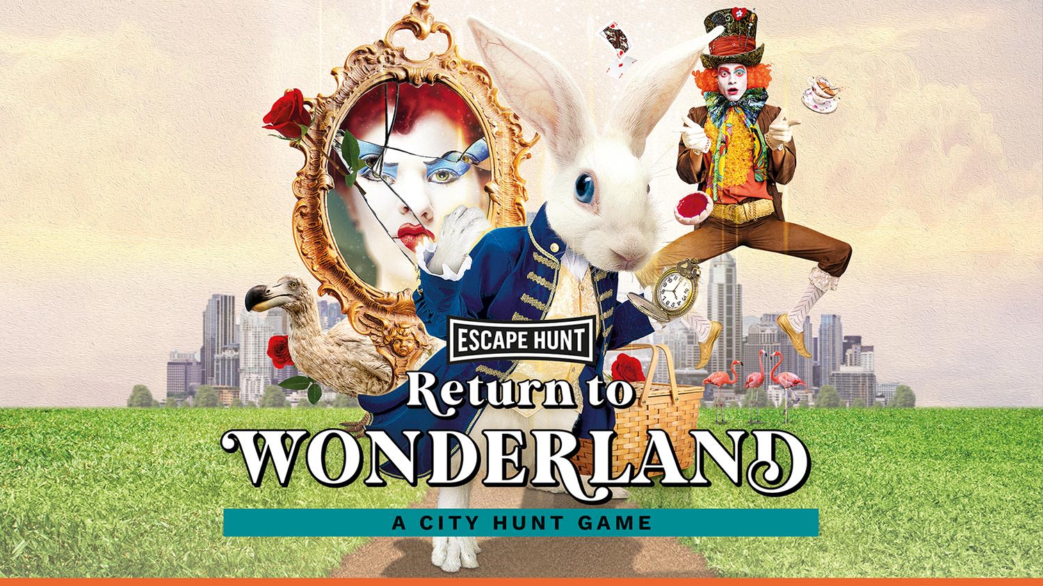 Return to Wonderland [Outdoor] Escape Room | Escape Hunt - Cambridge