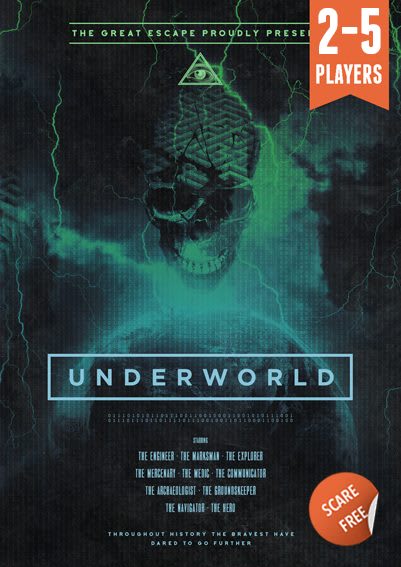 Underworld Escape Room | The Great Escape Game - Leeds