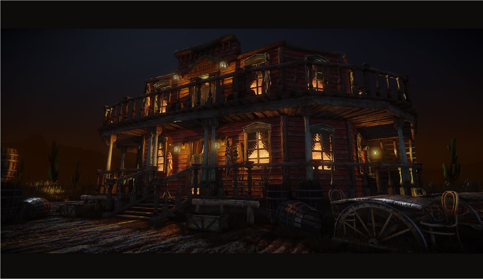 Saloon [Living Room] Escape Room | Open The Lock