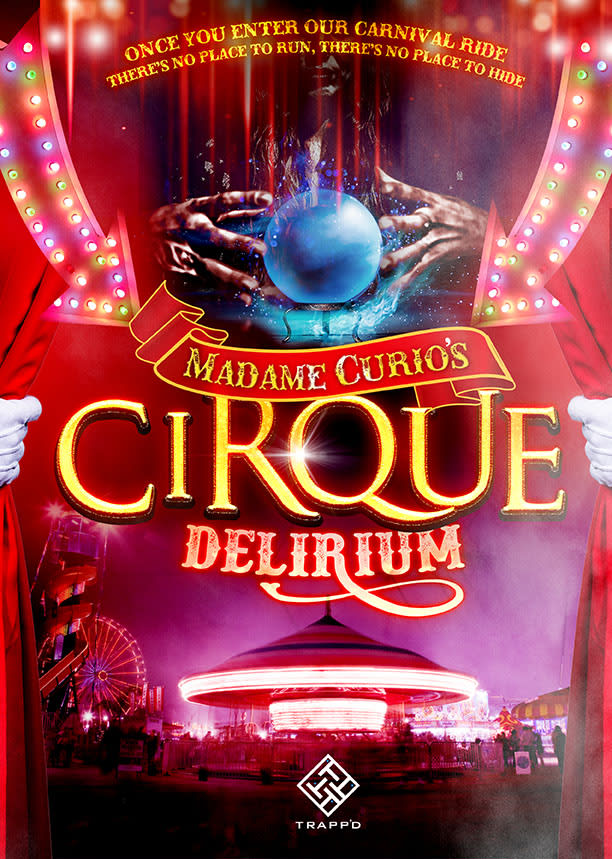 Madame Curio's Cirque Delirium Escape Room | Trappd Peterborough Escape ...