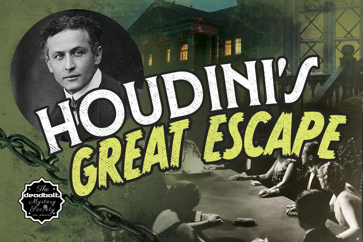 Houdini's Great Escape | Deadbolt Mystery Society