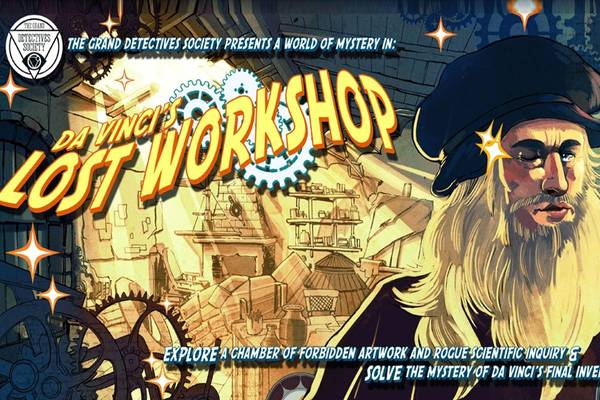 Da Vinci's Lost Workshop Escape Room | The Grand Detectives Society