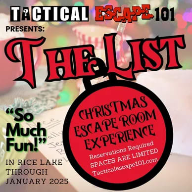 The List Escape Room | Tactical Escape 101 - Cedar Mall