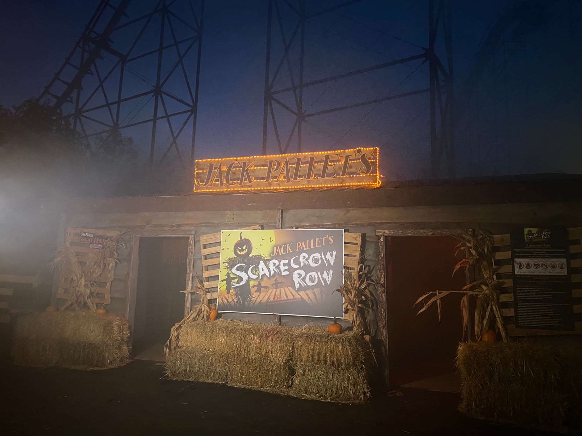 Nightmare at Crack Axle Canyon Haunted Attraction | Six Flags Fright ...
