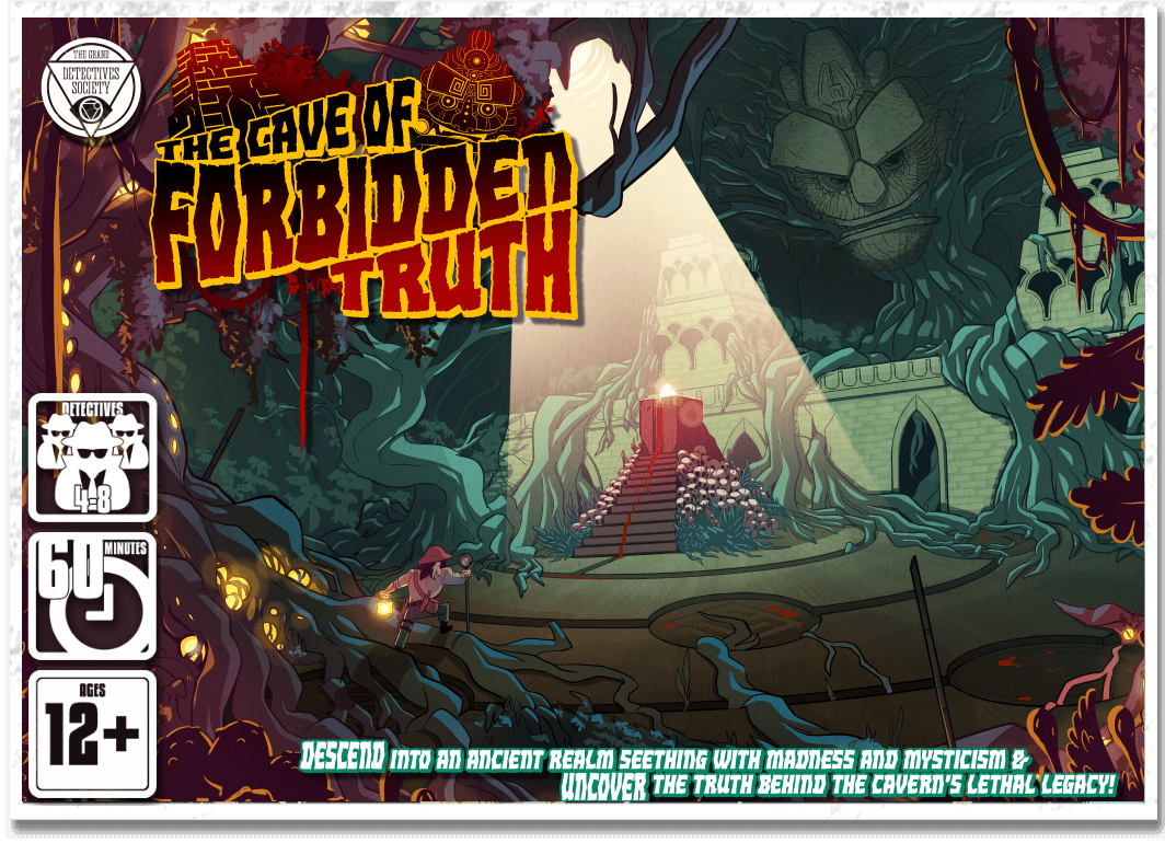 The Cave Of Forbidden Truth Escape Room | The Grand Detectives Society