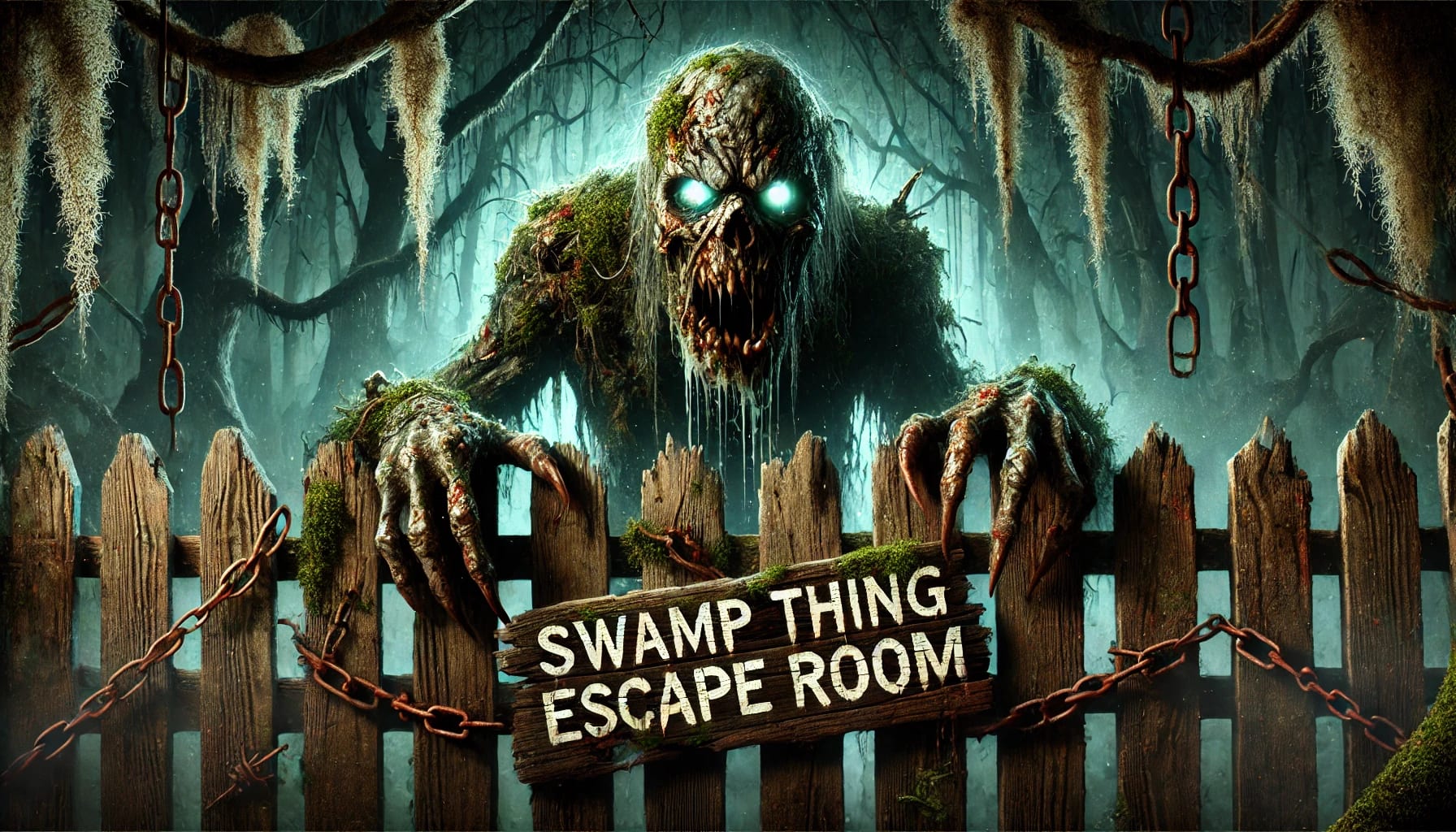 The Swamp Thing Escape Room | Monster Quest Escape Room