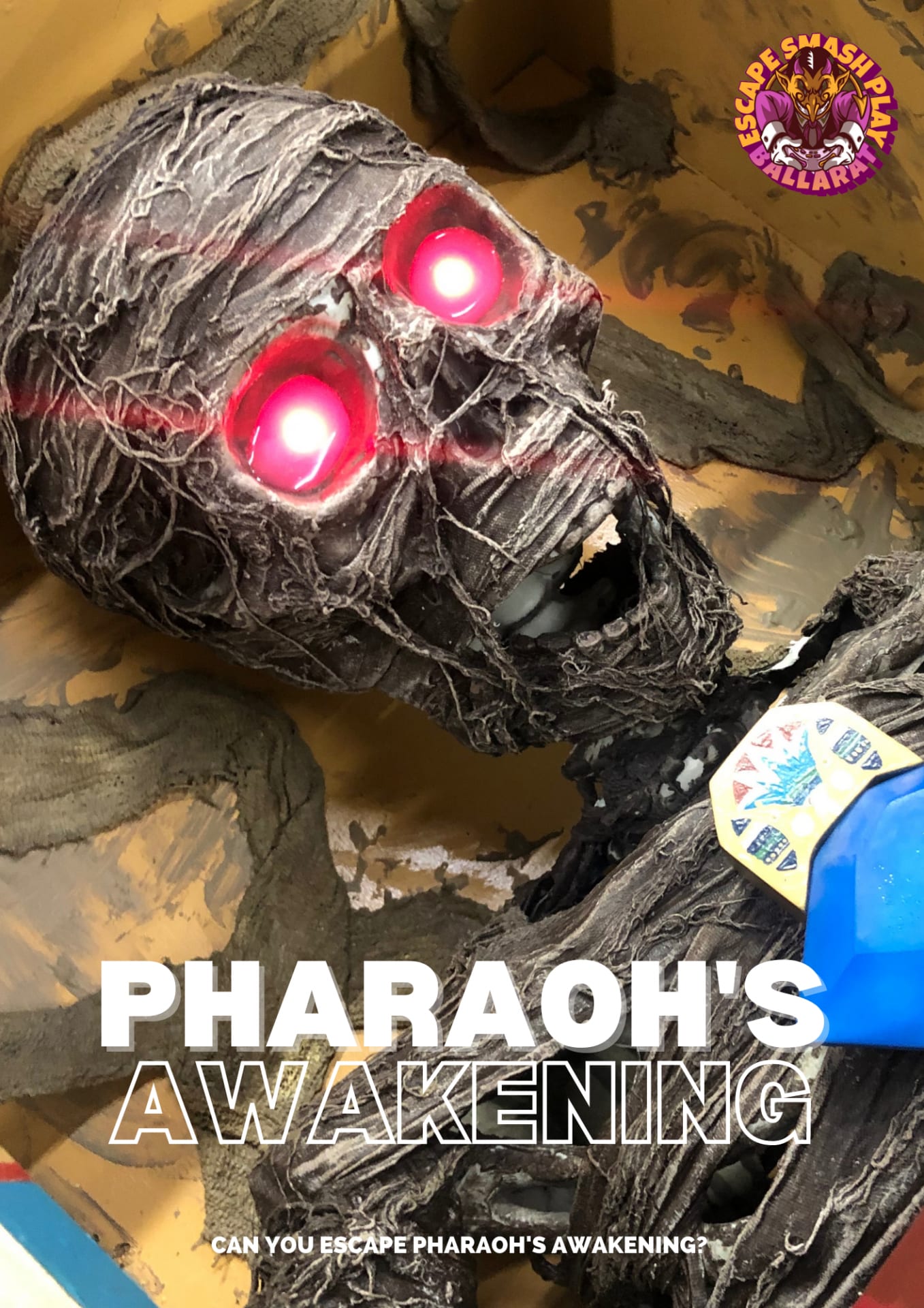 Pharaoh's Awakening Escape Room | Escape Smash Play Ballarat