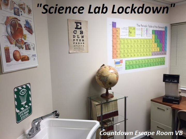 Science Lab Spy Escape Room | Escape2Win Princess Anne [prev. Countdown ...