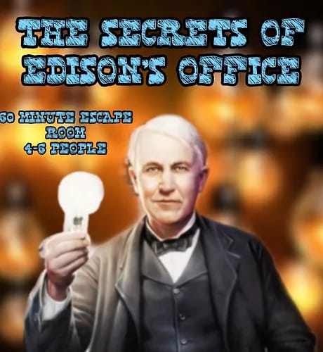 The Secrets of Edison's Office Escape Room | Lift Lock Escape