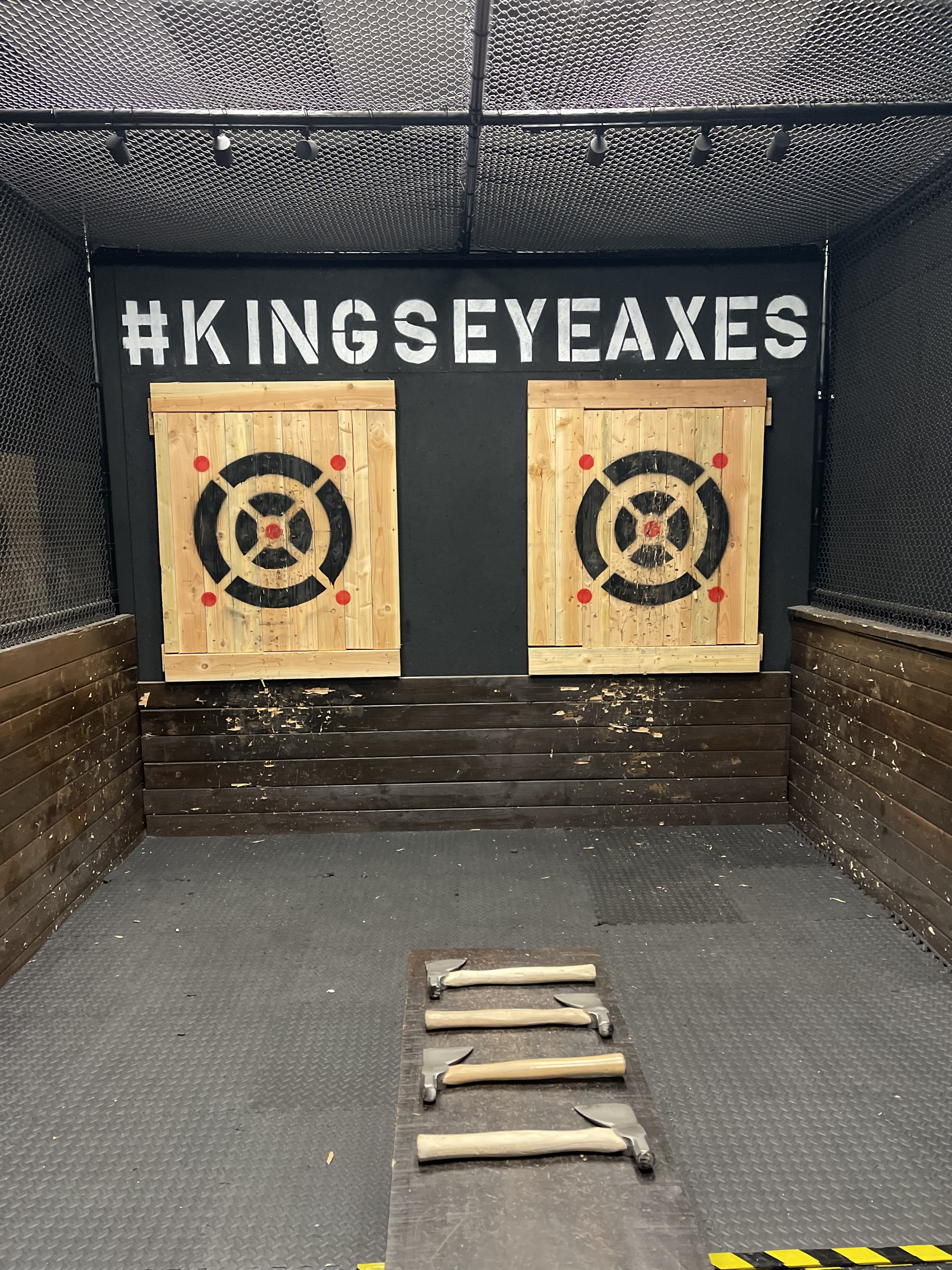 Axe Throwing Lounge Escape Room | King's Eye Escape