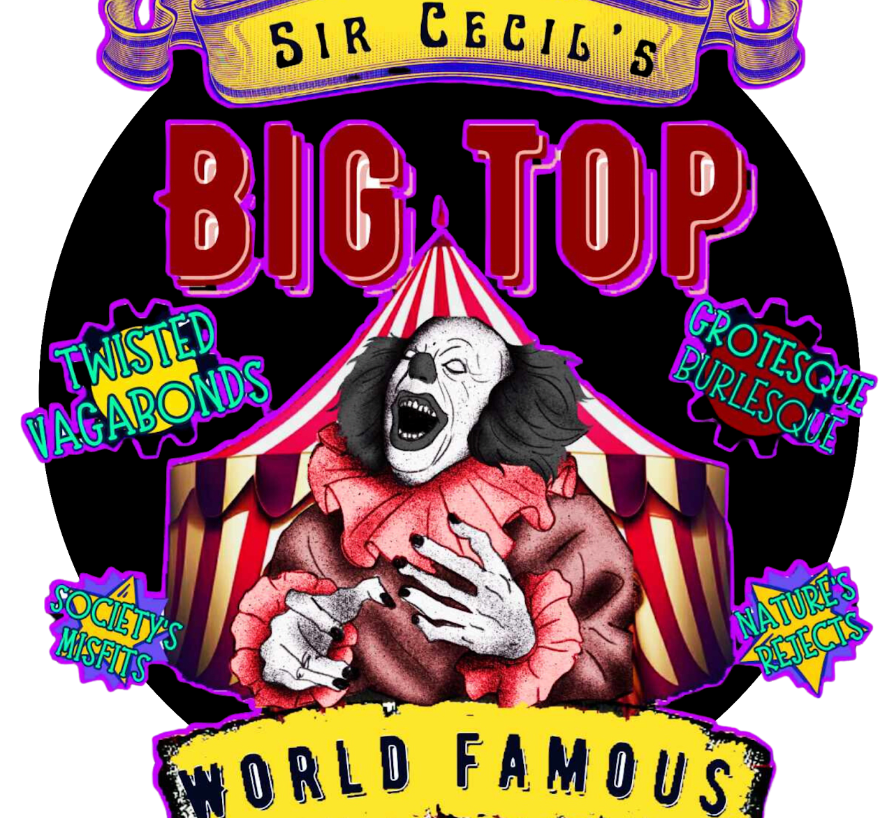Sir Cecil's Big Top Haunted Attraction | Arx Mortis at Ghost Hill