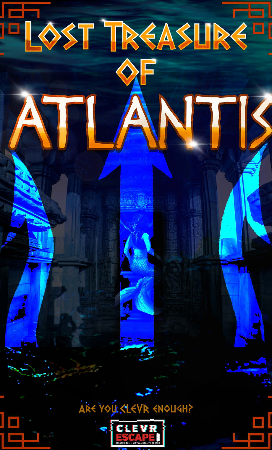 The Lost Treasure of Atlantis Escape Room | CleVR Escape