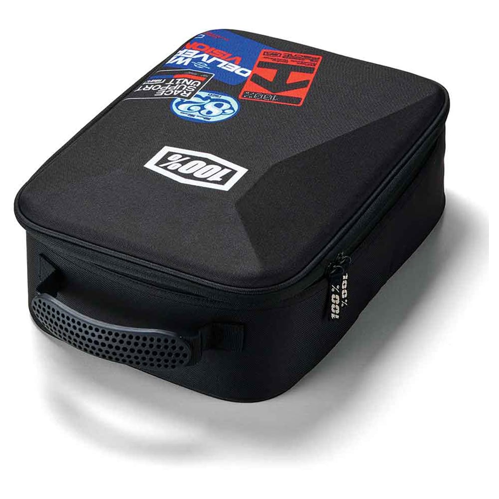 100% Goggle Case Valise Black * Motorcycles R Us