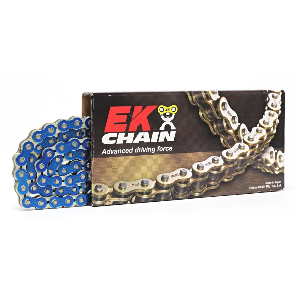EK Chains 530 NX-Ring Super Heavy Duty Chain Metallic Blue - 122 Link ...