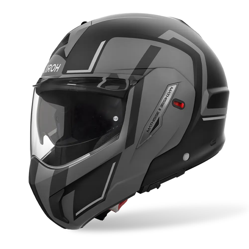 Airoh Mathisse II Helmet Genius Grey Matt * Motorcycles R Us