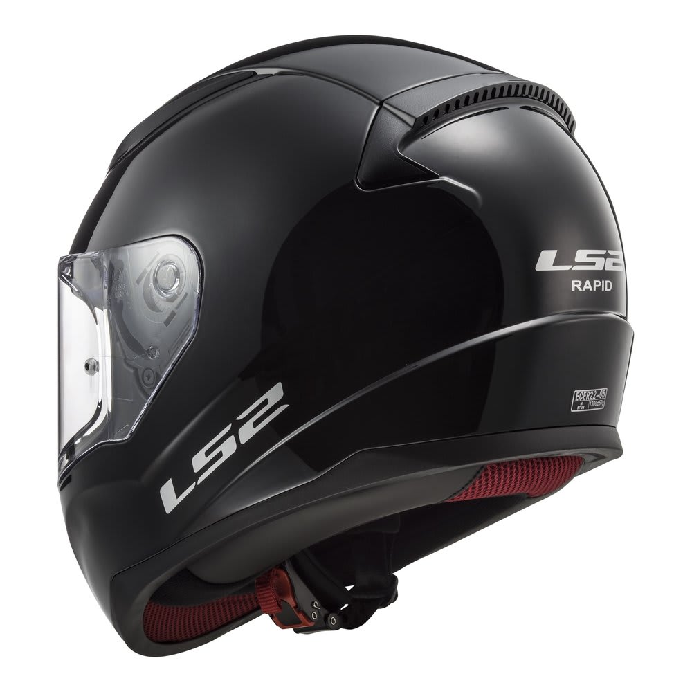 LS2 FF353 Rapid II Helmet Gloss Black * Motorcycles R Us
