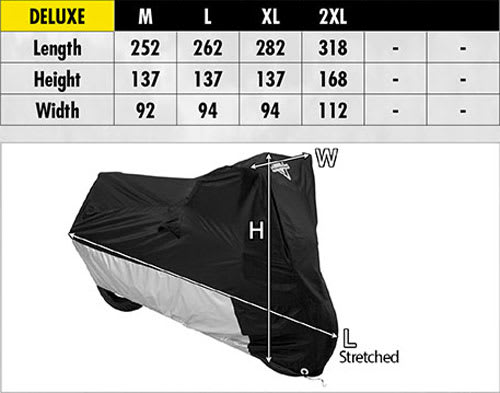 Nelson-Rigg Deluxe Motorcycle Cover * Motorcycles R Us
