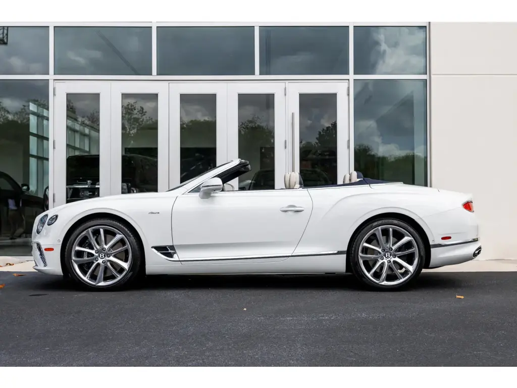 Used 2023 Bentley Continental GTC Azure V8 Glacier White | Bentley Orlando