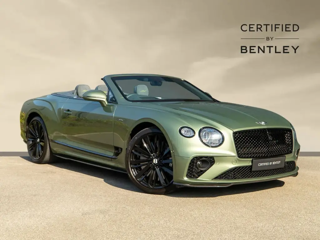 Used 2022 Bentley Continental GTC Speed W12 Alpine Green | Bentley Leeds