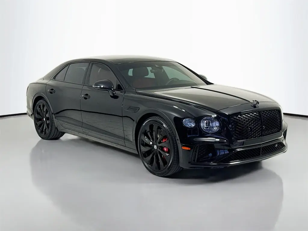 Used 2025 Bentley Flying Spur Black Edition V8 Hybrid Onyx | Bentley Dallas