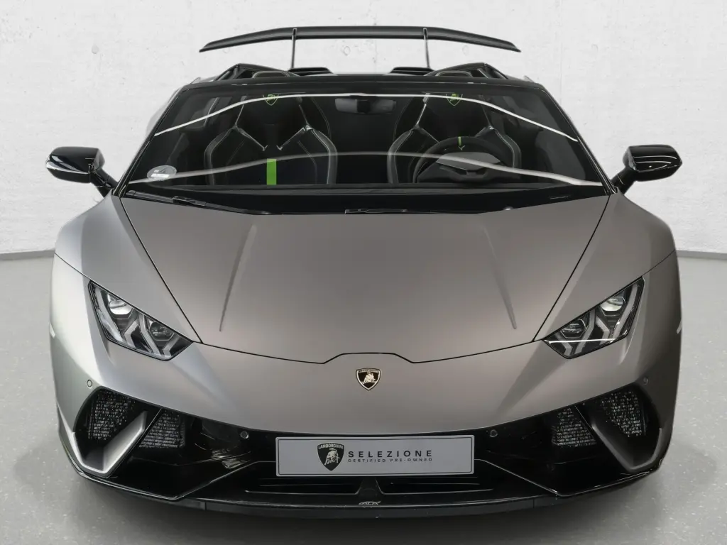 Used 2018 Lamborghini Huracán LP 640-4 Performante Spyder Grigio Titans ...