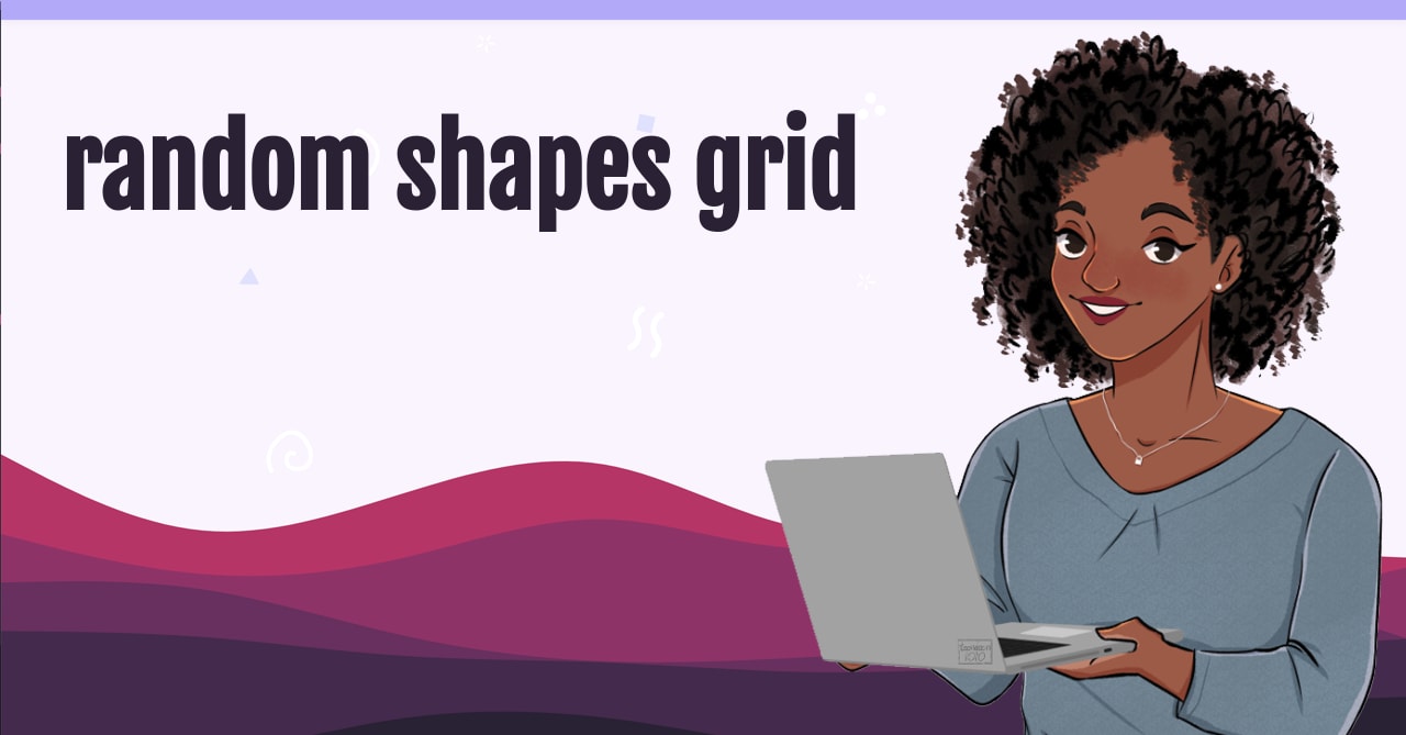 random shapes grid